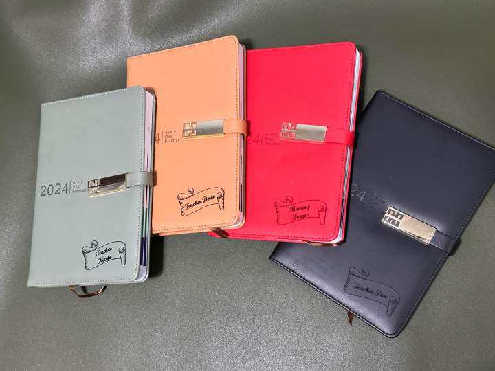 Personalized 2024 Planner(Laser engrave) | Lazada PH