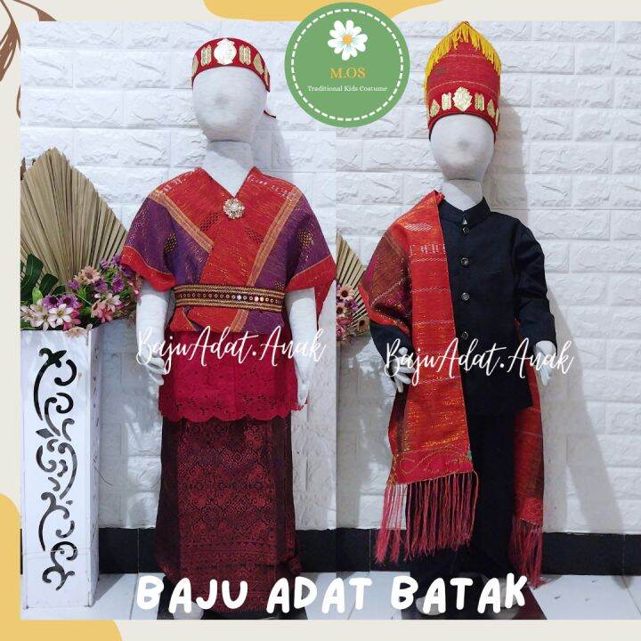Baju Adat Batak | Baju Batak Anak | Kostum Tradisional Batak | Lazada Indonesia