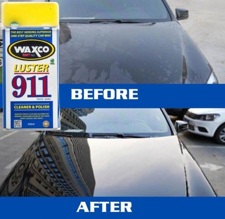 WAXCO Nano Tech Luster 911 Cleaner and Polish (530ml) / WAXCO WAX ...