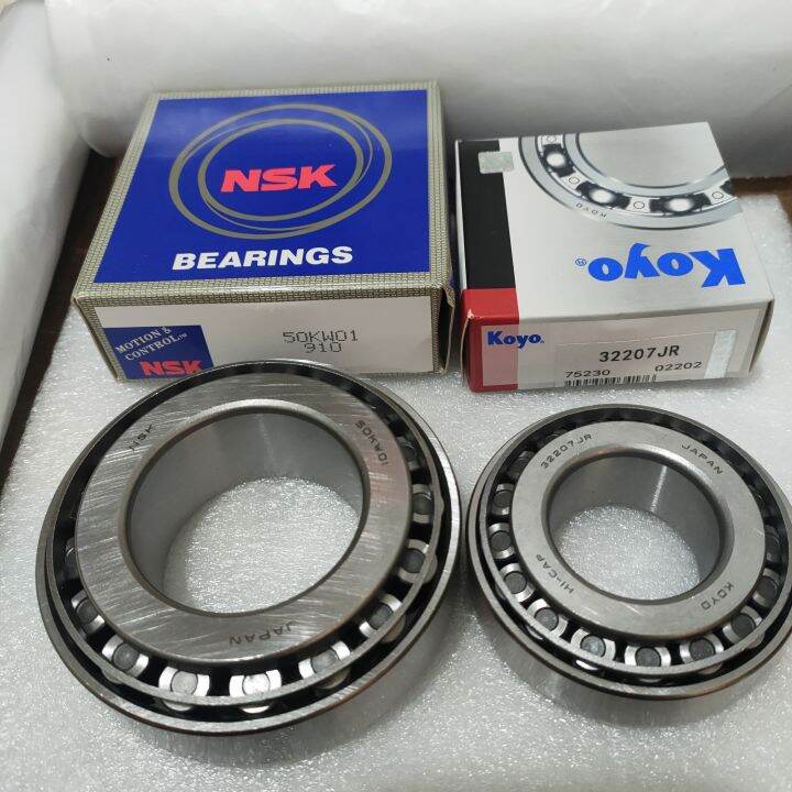 BEARING BERING LAHAR RODA DEPAN LUAR DAN DALAM PS100 PS120 PS125 CANTER PS135 (50KW01 NSK DAN ...