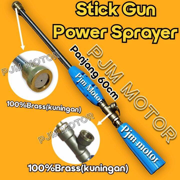60Cm gun stick stik pompa steam stim sanchin mesin power sprayer ...