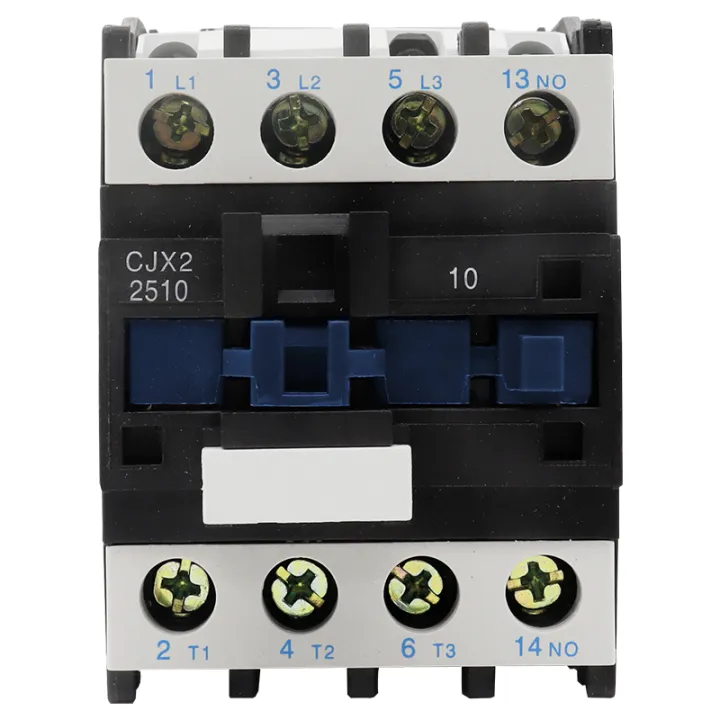 LC1D AC Contactor CJX2-2510 25A NO 3-Phase DIN Rail Mount Electric Power Contactor 24V 36V 110V ...