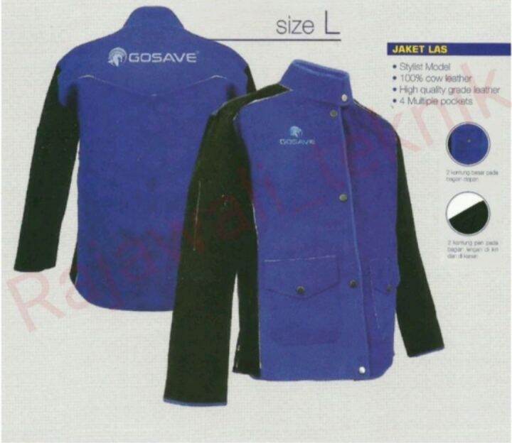Jaket Las Gosave L & XL | Lazada Indonesia