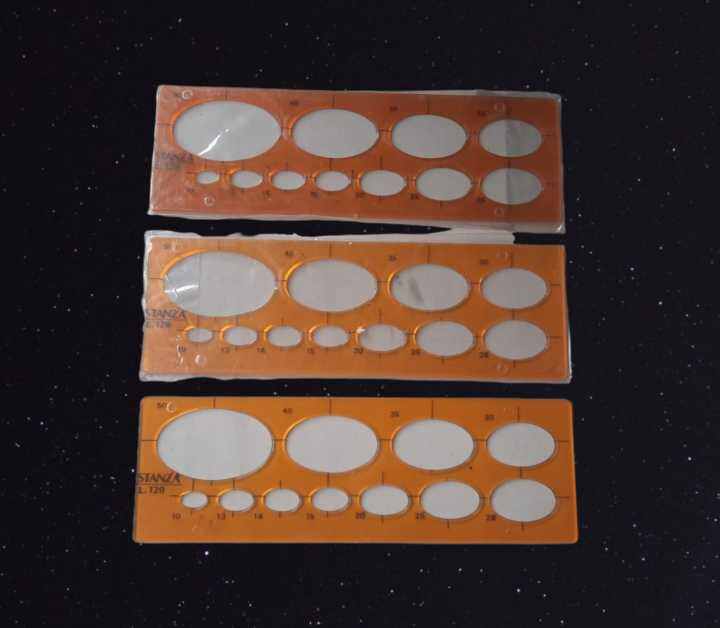 Penggaris pola/penggaris pola Oval L 120 | Lazada Indonesia