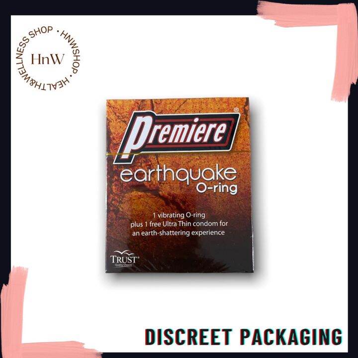 Premiere Earthquake O-ring with Ultra Thin Condom | Lazada PH