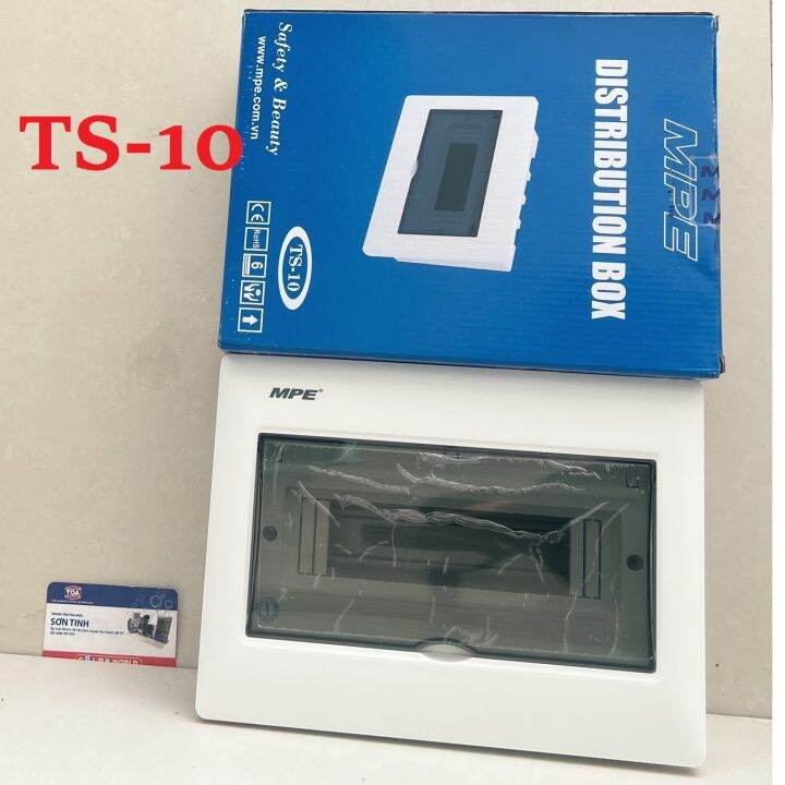 TỦ ĐIỆN SẮT ÂM TƯỜNG 10 ĐƯỜNG MCB CB MODULE TÉP TS-10 MPE | Lazada.vn