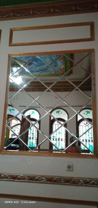 kaca cermin bevel tebal 5mm | Lazada Indonesia