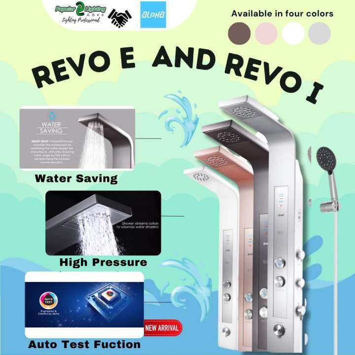 【Ready Stock】Alpha Smart Revo i / Revo e Water Heater Smart With dc ...