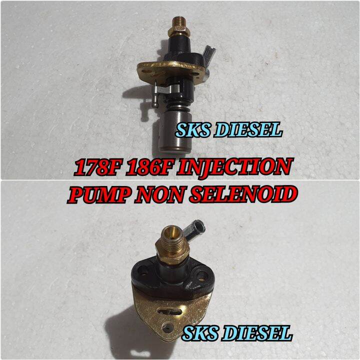 178F 186F FIP FUEL INJECTION PUMP ASSY NON SELENOID BOS PUMP POMPA ...