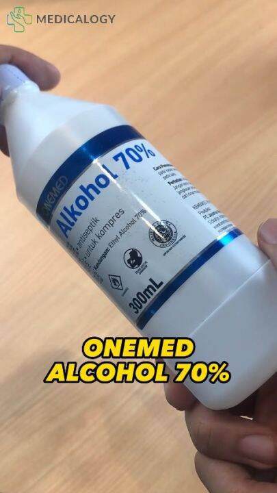 Alkohol 70% 1 Liter Merek Onemed 100% Original | Lazada Indonesia