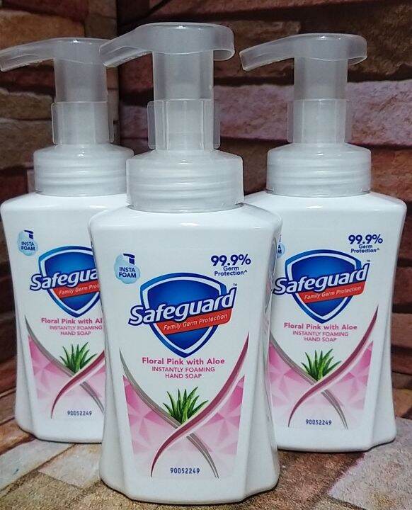 Safeguard Handwash Family Germ Protection Floral Pink With Aloe 225ml ...