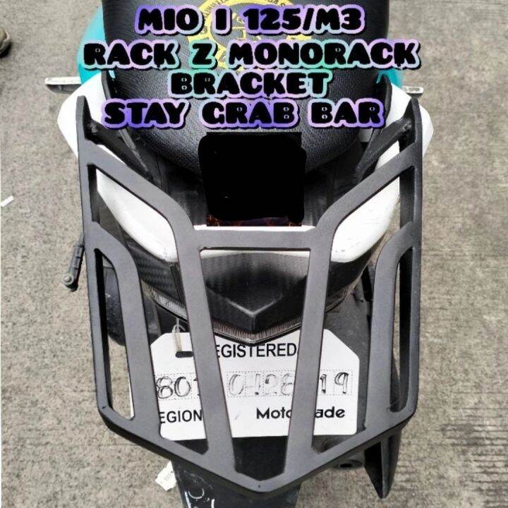 Rack Z Monorack Bracket for Mio i125/ M3/Mio Gear Grill Type Stay Grab ...