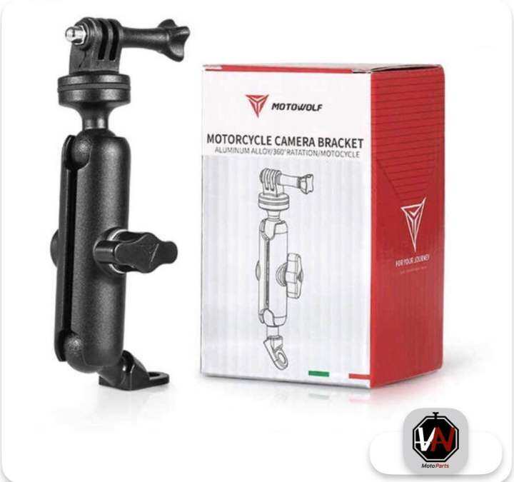 MOTOWOLF ACTION CAMERA BRACKET (ORIGINAL) | Lazada PH