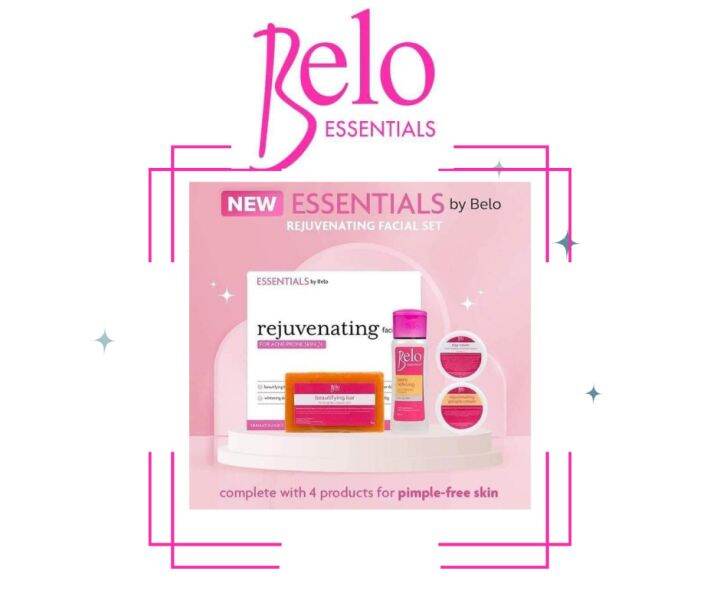 Belo Essentials Rejuvenating Set buy 1 get 1 plus freebies | Lazada PH