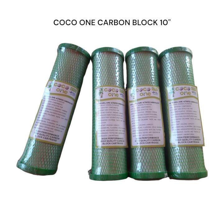 Coco One High Quality Carbon block Filter 10" | Lazada PH