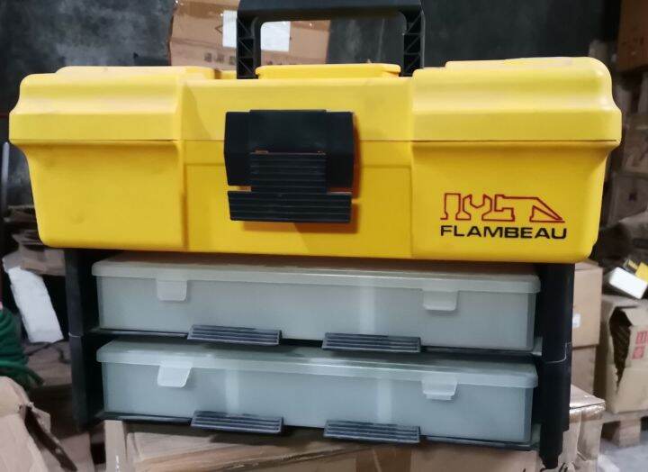 FLAMBEAU TOOL BOX INDUSTRIAL PVC TOOL BOX #13900 ( USA MADE) | Lazada PH