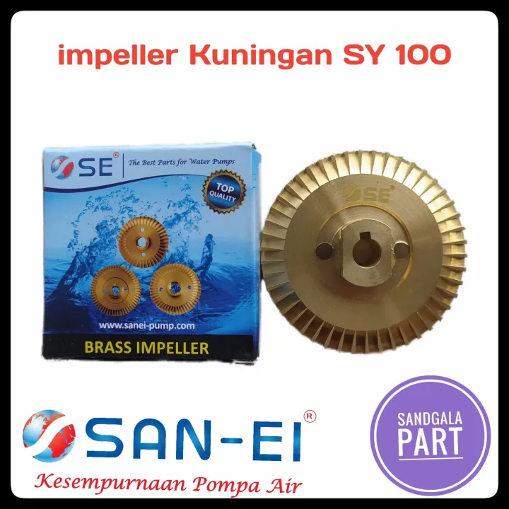 SAN-EI impeller kipas kuningan pompa Sanyo SY 100 | Lazada Indonesia