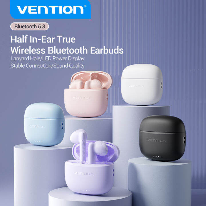 Vention Bluetooth 5.3 Earphone TWS Wireless Earbuds Hi-Fi Stereo ...