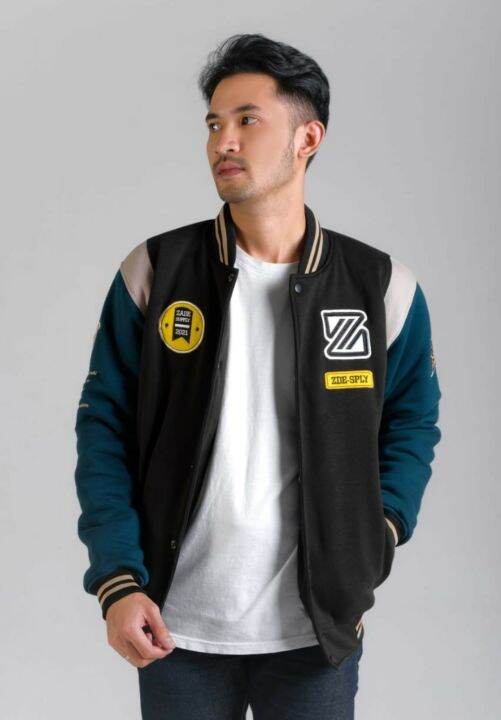 JAKET VERSITY BASEBALL ORIGINAL ZADE | Lazada Indonesia