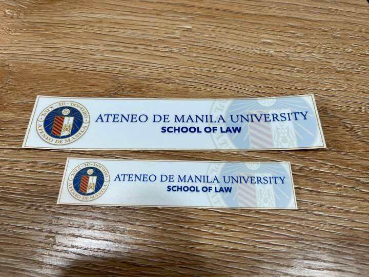 Brand new school inspired ADMU Ateneo School of Law Sticker Bar | Lazada PH