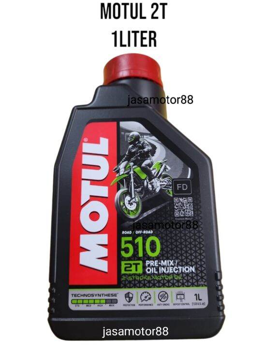OLI OIL MOTUL 2T 510 ISI 1 LITER | Lazada Indonesia