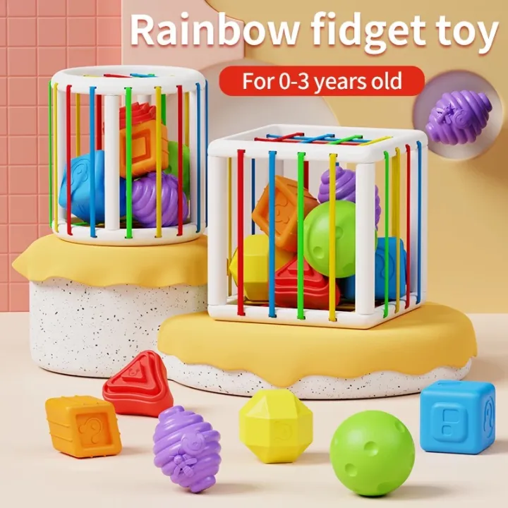 Baby Toy Set multisensory Early Education Shake Ball Toy Improve ...