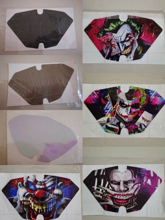 YAMAHA NVX V1 STICKER TINTED METER HITAM/SMOKE/PELANGI/JOKER | Lazada