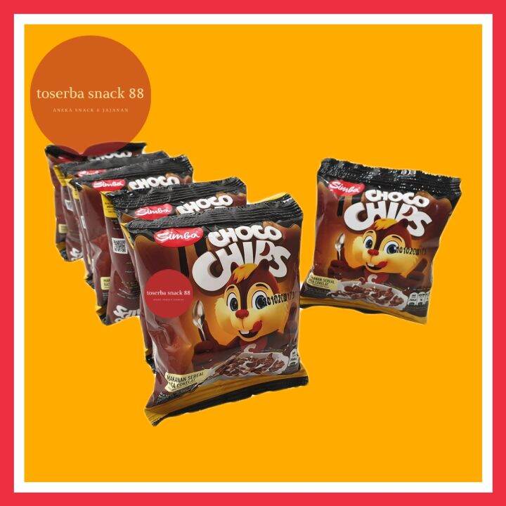 SIMBA CHOCO CHIPS/Simba Sereal Chocolate (6 gram × 10 pcs) | Lazada ...