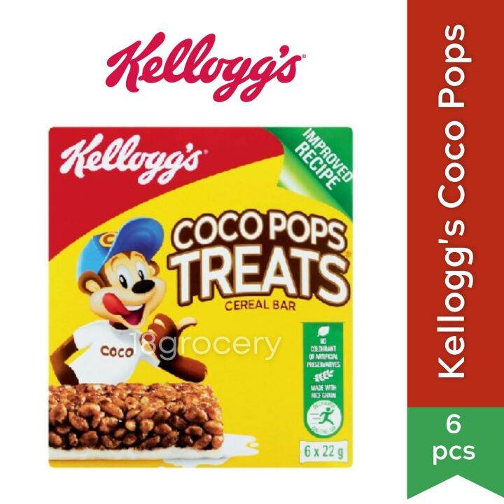 Kellogg's Coco Pops Cereal Milk Bars - 6 x 20g | Lazada Singapore