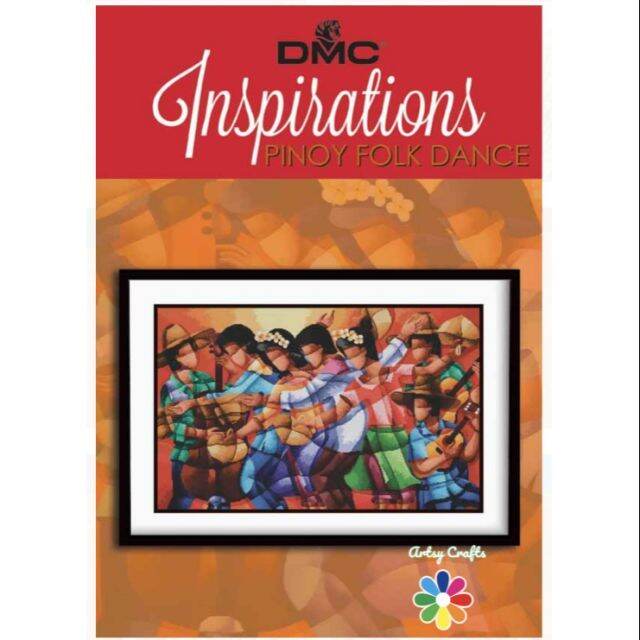 DMC FOLK DANCE ORIGINAL PATTERN | NELL CAMPOS | COMPLETE SET | Lazada PH