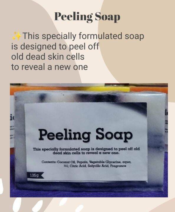 Peeling soap 135g | Lazada PH
