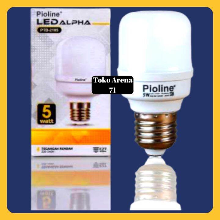 Pioline Alpha bohlam lampu led murah t bulb tbulb kapsul murah 5W 5 Watt 5 W 5Watt | Lazada ...