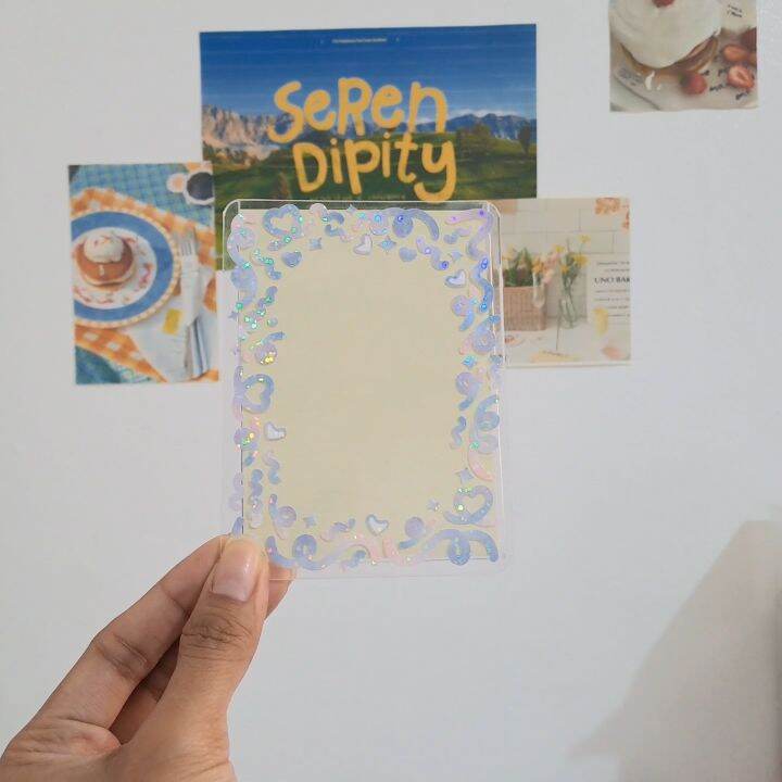 Decorated Kpop Toploaders for Photocards/Pictures - Holo Stickers by ...