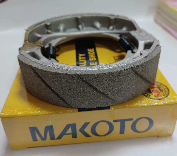 xrm/smash/wave rear brake shoe makoto | Lazada PH
