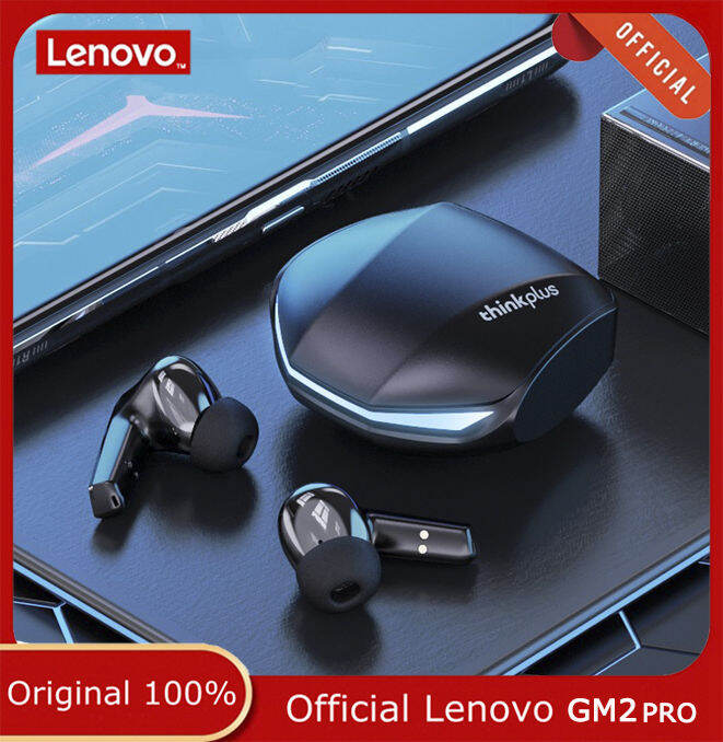 Lenovo GM2 Pro 5.3เฮดเซ็ตบลูทูธไร้สายชุดหูฟังล่าช้าต่ำชุดหูฟังโทรแบบ HD ...