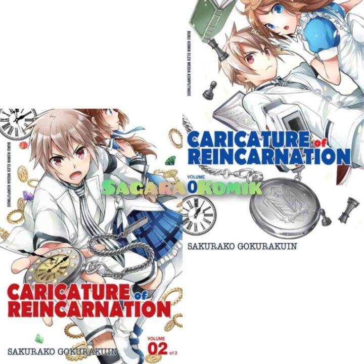Komik Caricature Of Reincarnation Set 1-2 Tamat | Lazada Indonesia
