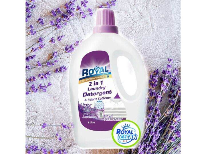 Royal clean 2 in 1 Laundry detergent with softener. sabun dobi ...