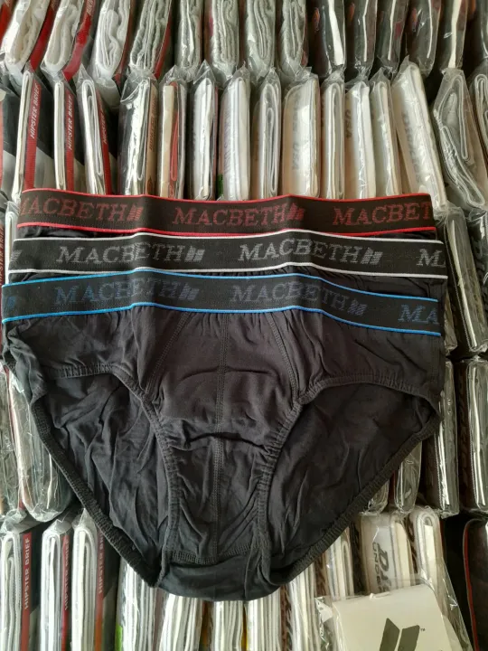 💯 Original Men Brief Macbeth 3 in 1 pack | Lazada PH