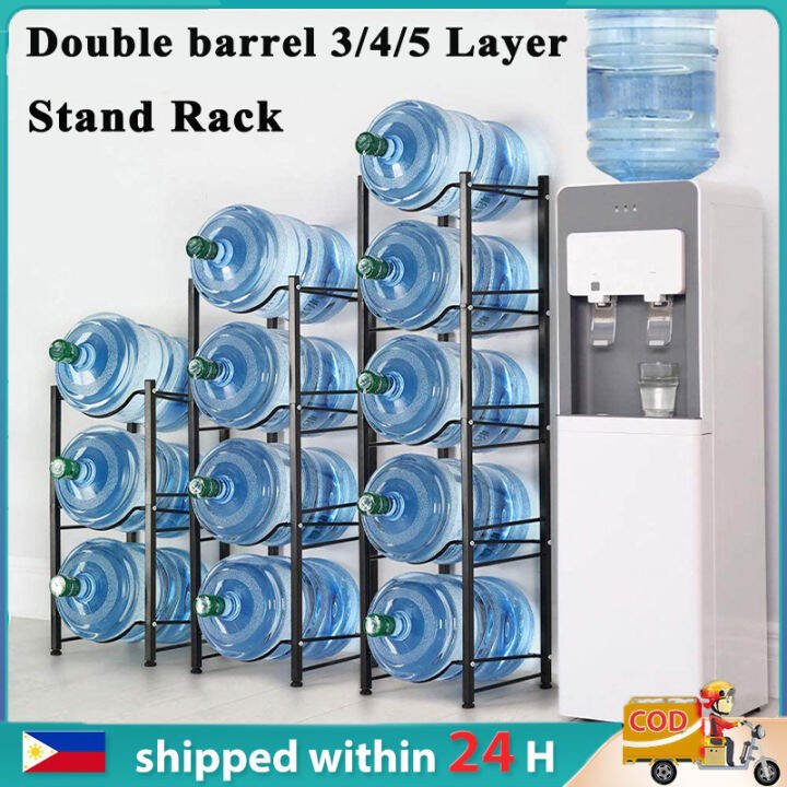 3/4/5 Layer Gallon Water Rack Stand Water Rack Mineral Water Container ...