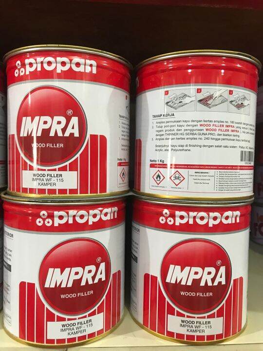 Dempul Kayu IMPRA PROPAN 1kg KAMPER/JATI | Lazada Indonesia