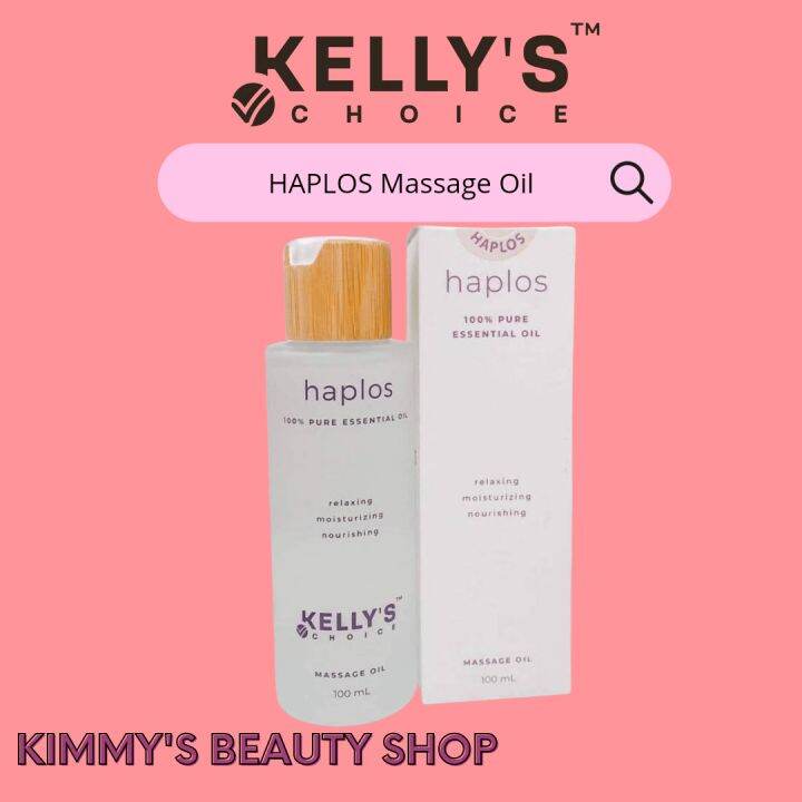 Kelly's Choice HAPLOS Massage Oil 100% Pure Essential Oil | Lazada PH