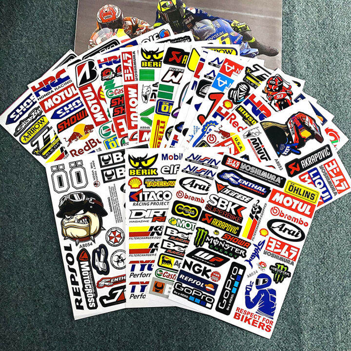 Thai Sponsor Design waterproof Motorcycle Car Sticker Japanese JDM ...