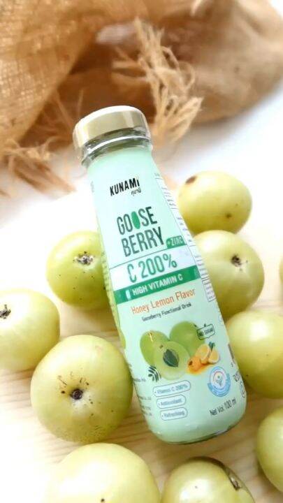 ริชชี่18329_1 ขวด น้ำมะขามป้อม KUNAMI ไม่มีน้ำตาล ไม่มีแคลอรี่ วิตามินซี 200% และซิงค์ | Lazada ...