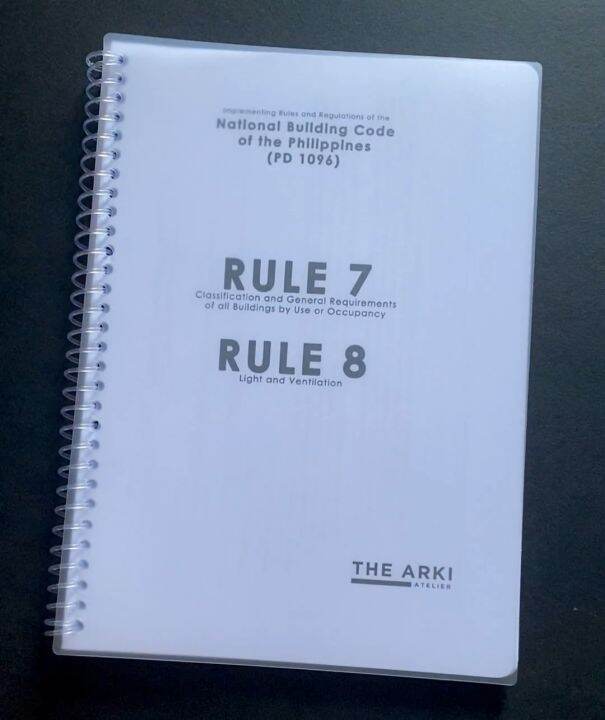 RULE 7 & 8 NBC - A4 Size (WITH TAB stickers) | Lazada PH
