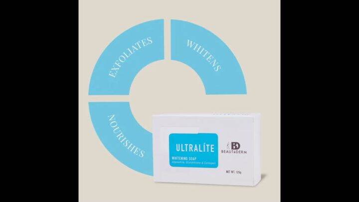 Beatuederm Ultralite Whitening Soap 125g with Algowhite, Glutathione ...