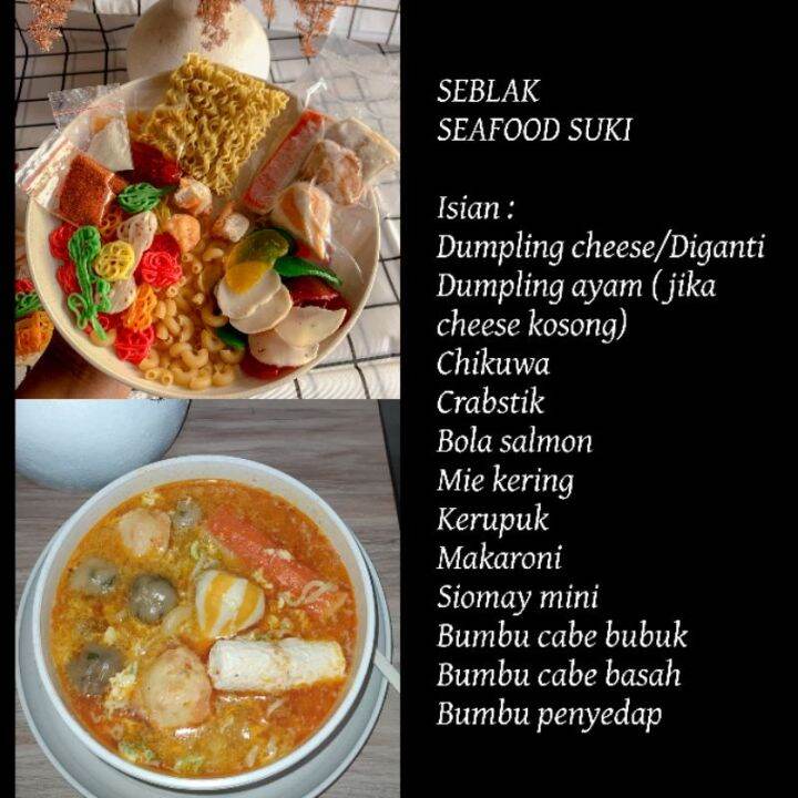 SEBLAK INSTAN SEAFOOD ( 4 macam seafood) BACA DESKRIP | Lazada Indonesia