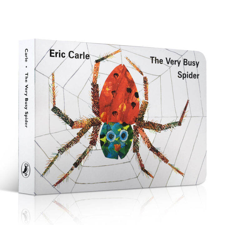 The very busy spider Eric Carle English original picture Board Book ...
