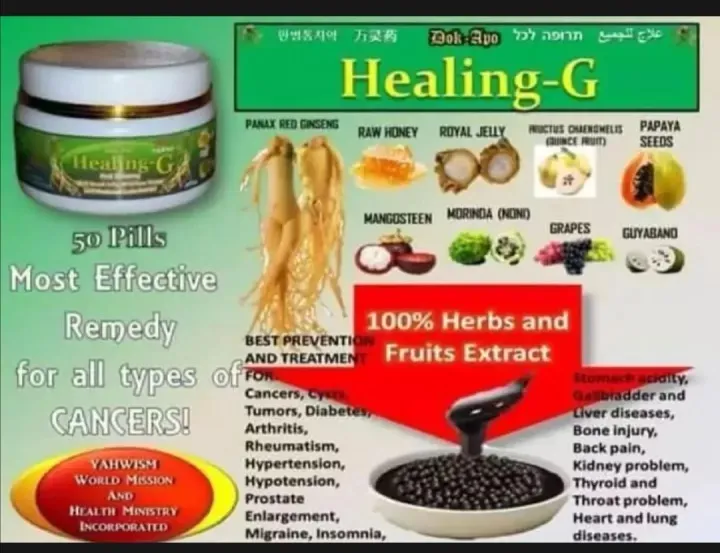 Dok Apo Healing G 50 Capsules Original | Lazada PH