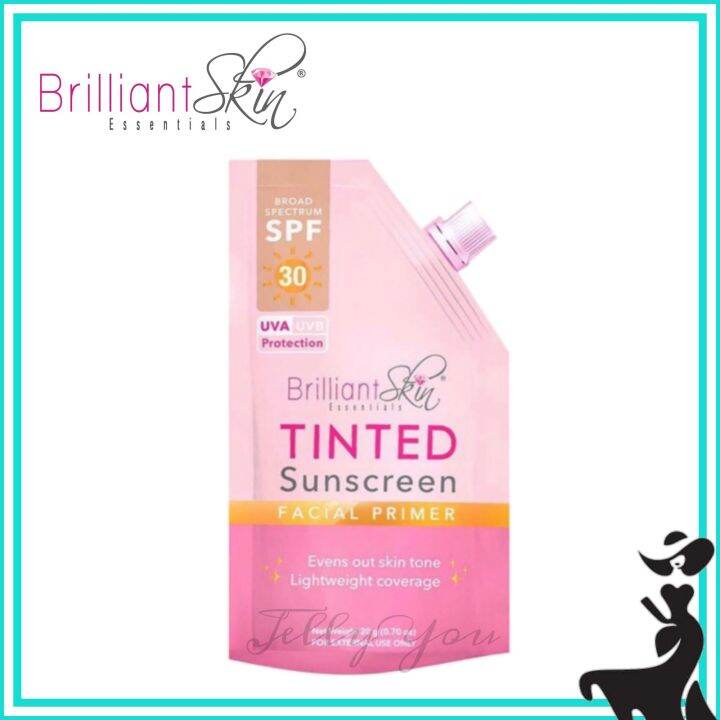 BRILLIANT SKIN TINTED SUNSCREEN FACIAL PRIMER SPF30 20g | Lazada PH