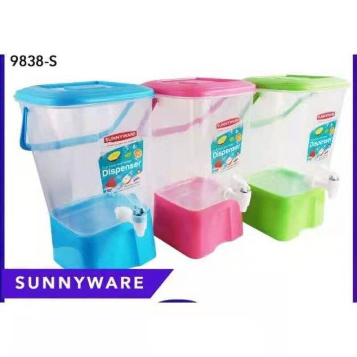 WATER JUG/JUICE DISPENSER WITH STAND 8 LITERS SUNNYWARE-9838S | Lazada PH
